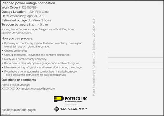 PSE | Planned Power Outages PSE | Planned Power Outages